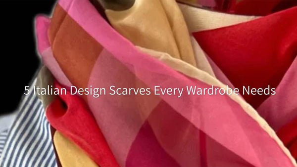 Five Italian Designer Scarves Every Wardrobe Needs - Como Milano