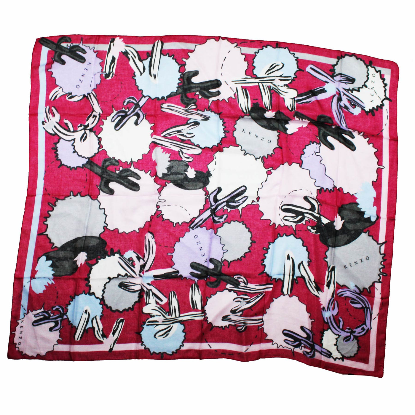Kenzo Scarves | Discount Silk Women Designer Shawls - Como Milano